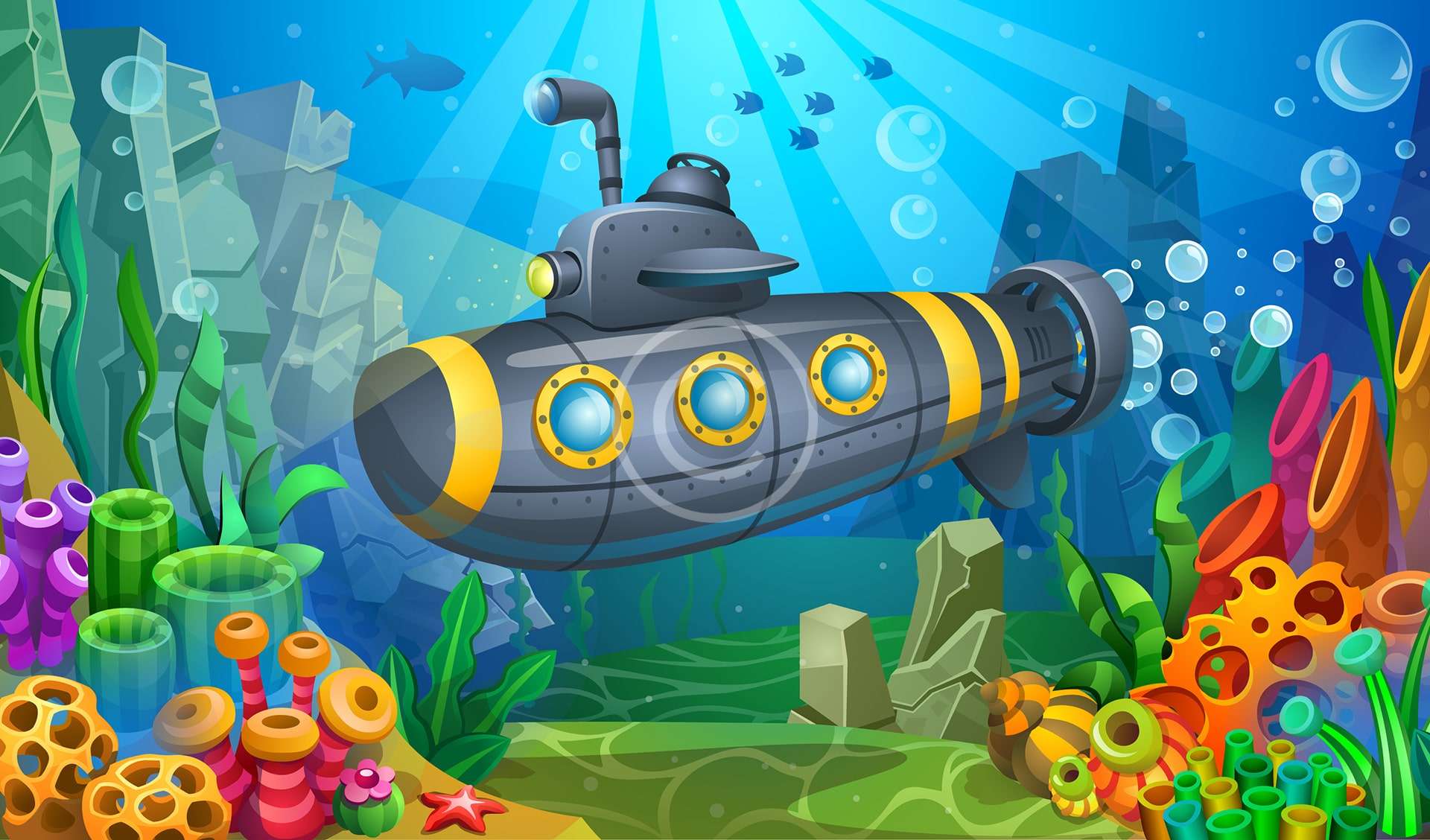 My little submarine: explore the underworld of the ocean - BeachSideCrew